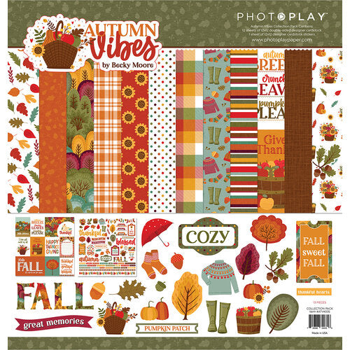 Photo Play - Autumn Vibes - Collection Kit – Scrapp'n Savvy