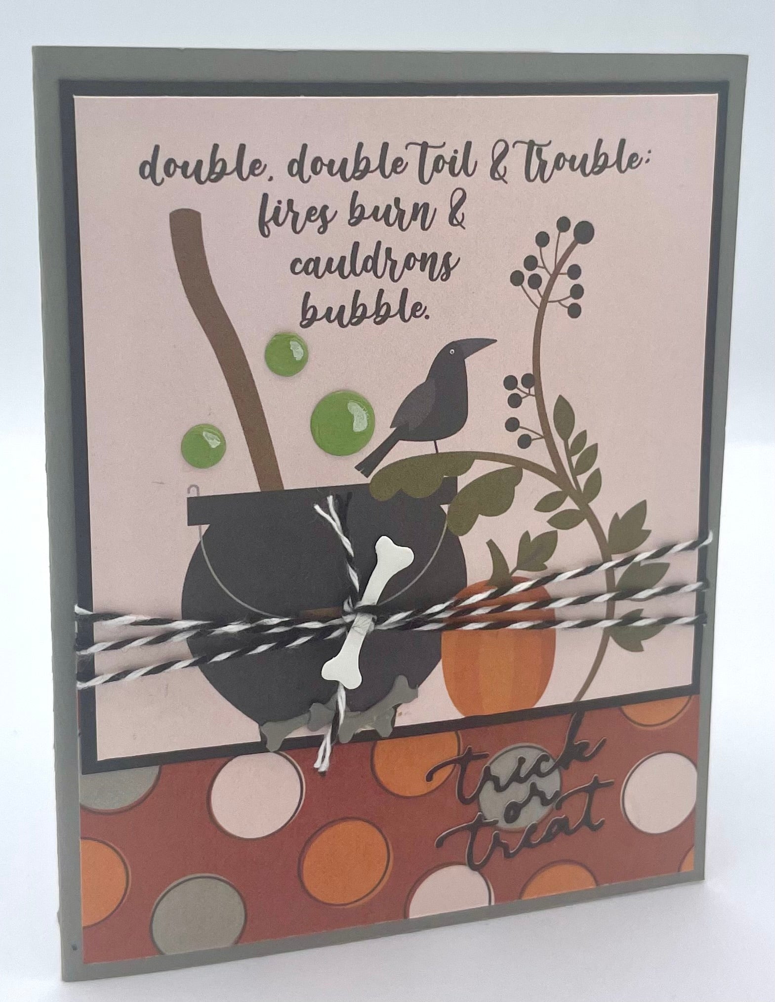 Karen Burniston - Card Kits - Witch and Cauldron Pop-up Card – Scrapp'n ...