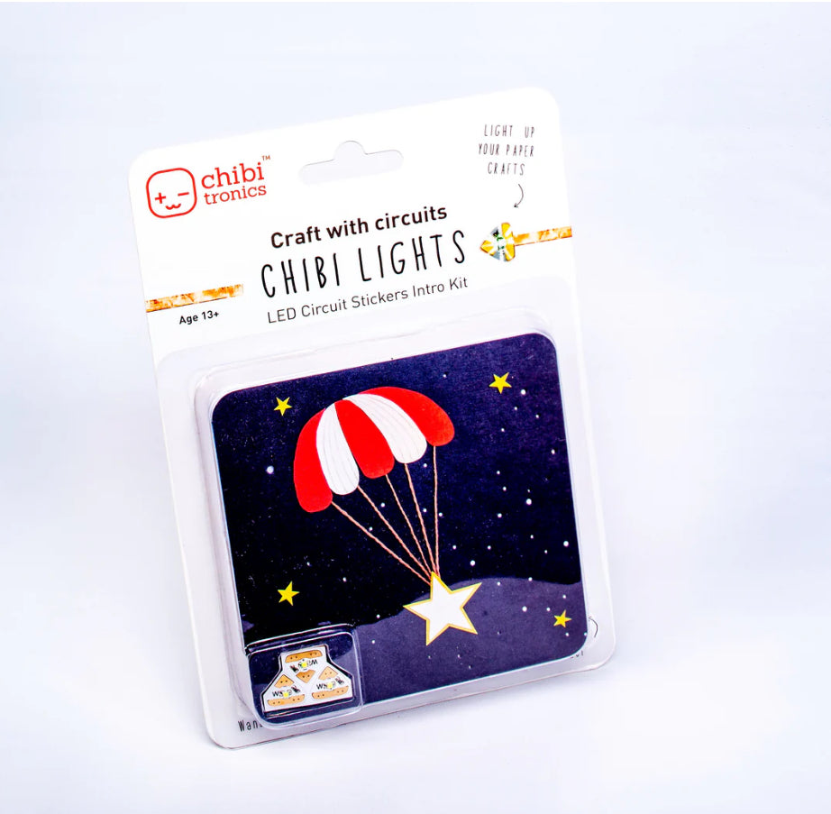 Chibitronics - Chibi Lights - LED Circuit Stickers Intro Kit – Scrapp'n ...