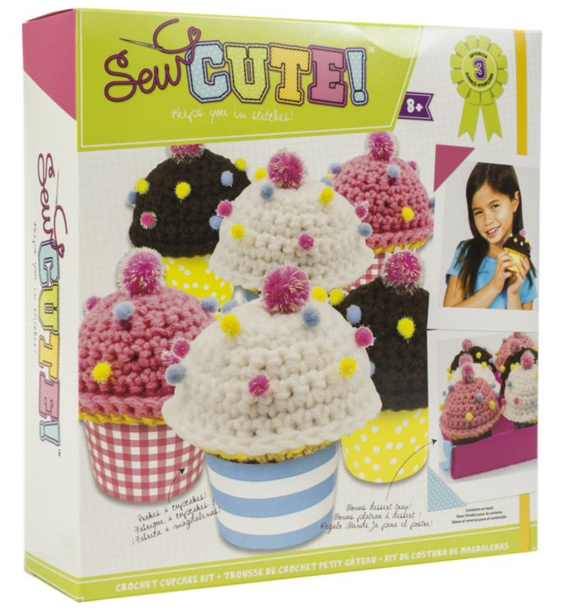 Sew Cute! - Crochet Cupcake Kit – Scrapp'n Savvy