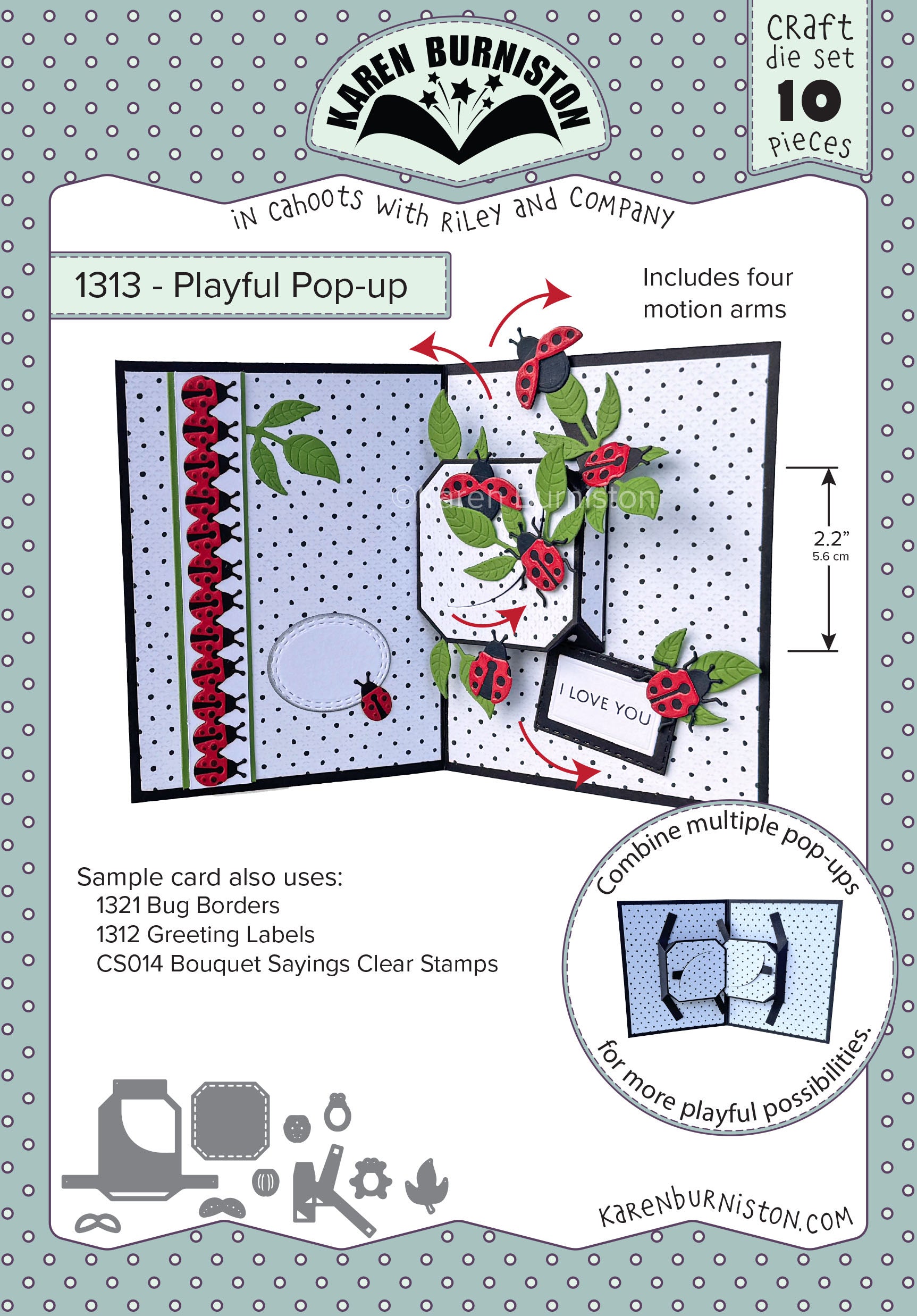 1313 Karen Burniston- Playful Pop-up – Scrapp'n Savvy