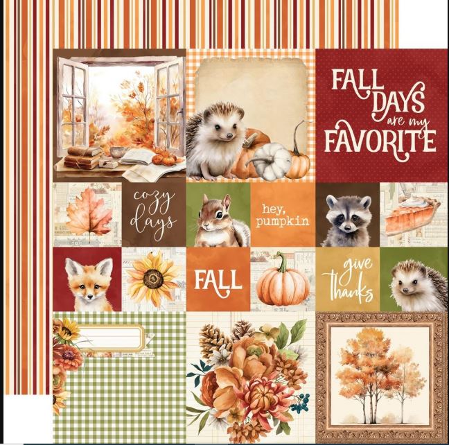 Simple Stories - Simple Vintage Autumn Breeze - 2x2/4x4 Elements ...
