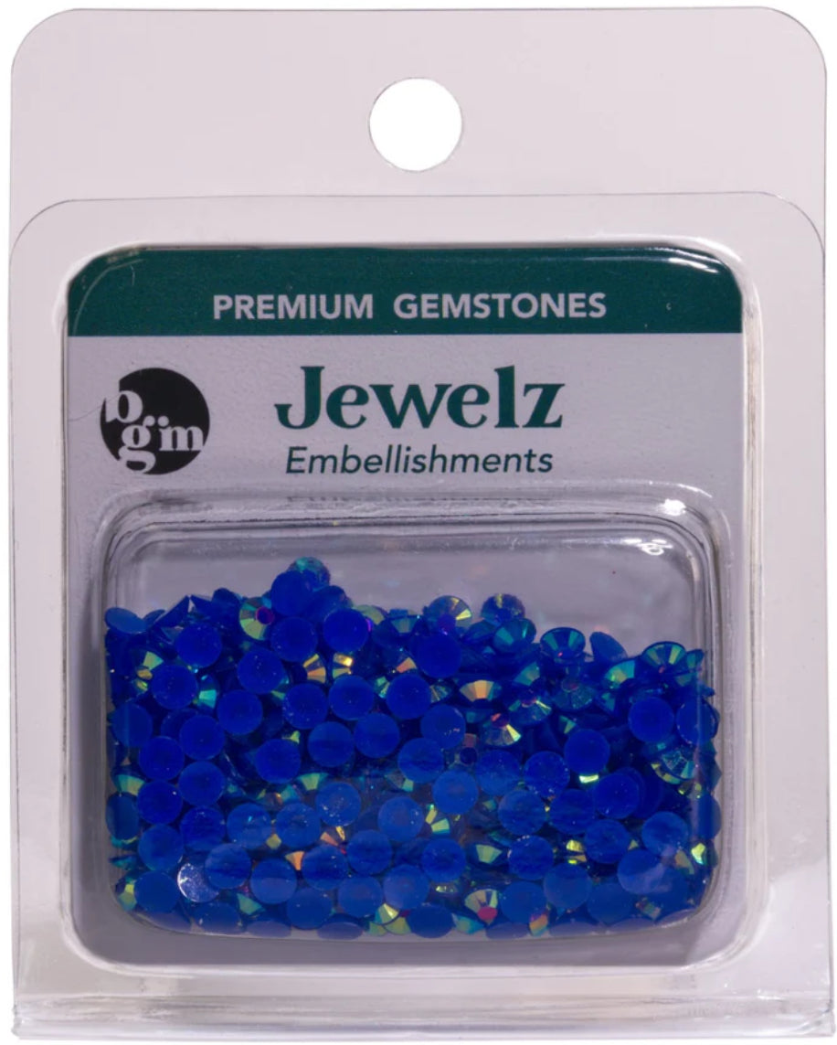 Buttons Galore - Jewelz Premium Gemstones - Sapphire – Scrapp'n Savvy