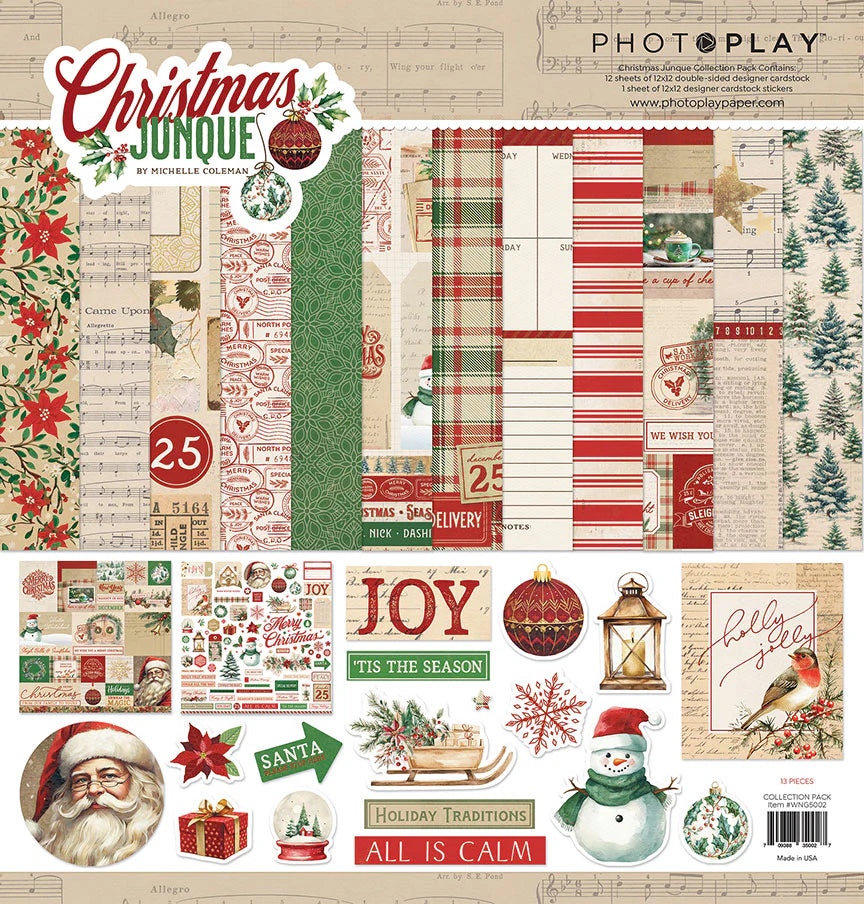 Photo Play-Christmas Junque - Collection Pack – Scrapp'n Savvy