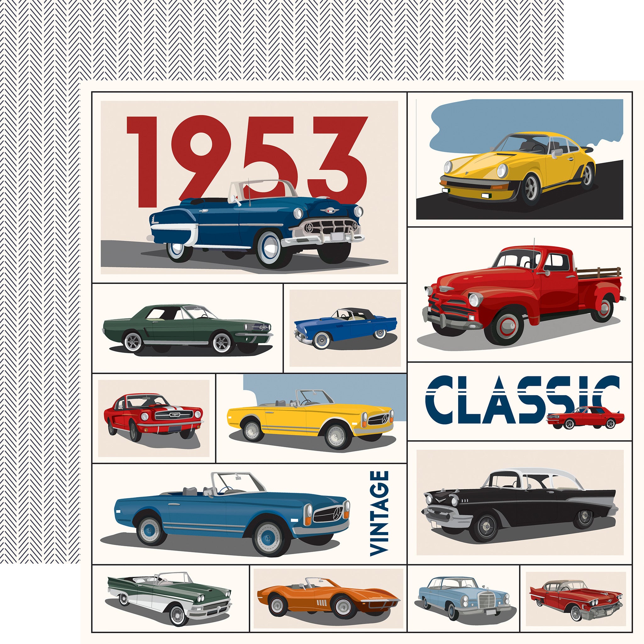 Carta Bella - Cars - Assorted Cars Cards – Scrapp'n Savvy